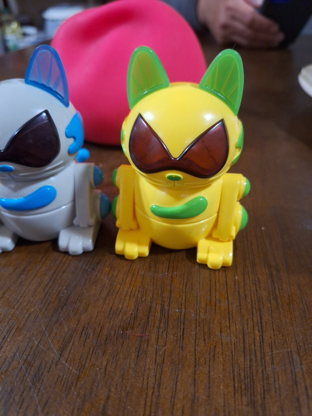 Lot 4 Mcdonalds Tiger 2000 Sega Toys Robo-chi Pets Cats Vintage - Etsy