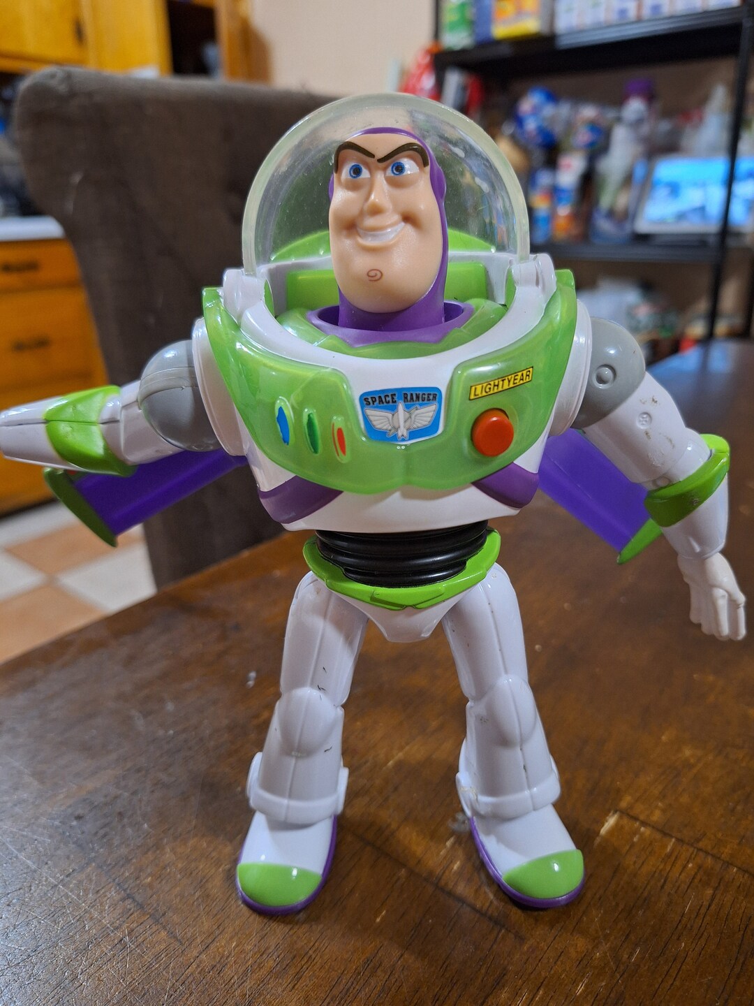 Toy Story Buzz Lightyear Pvc 5 Figure Moveable Legs - Etsy