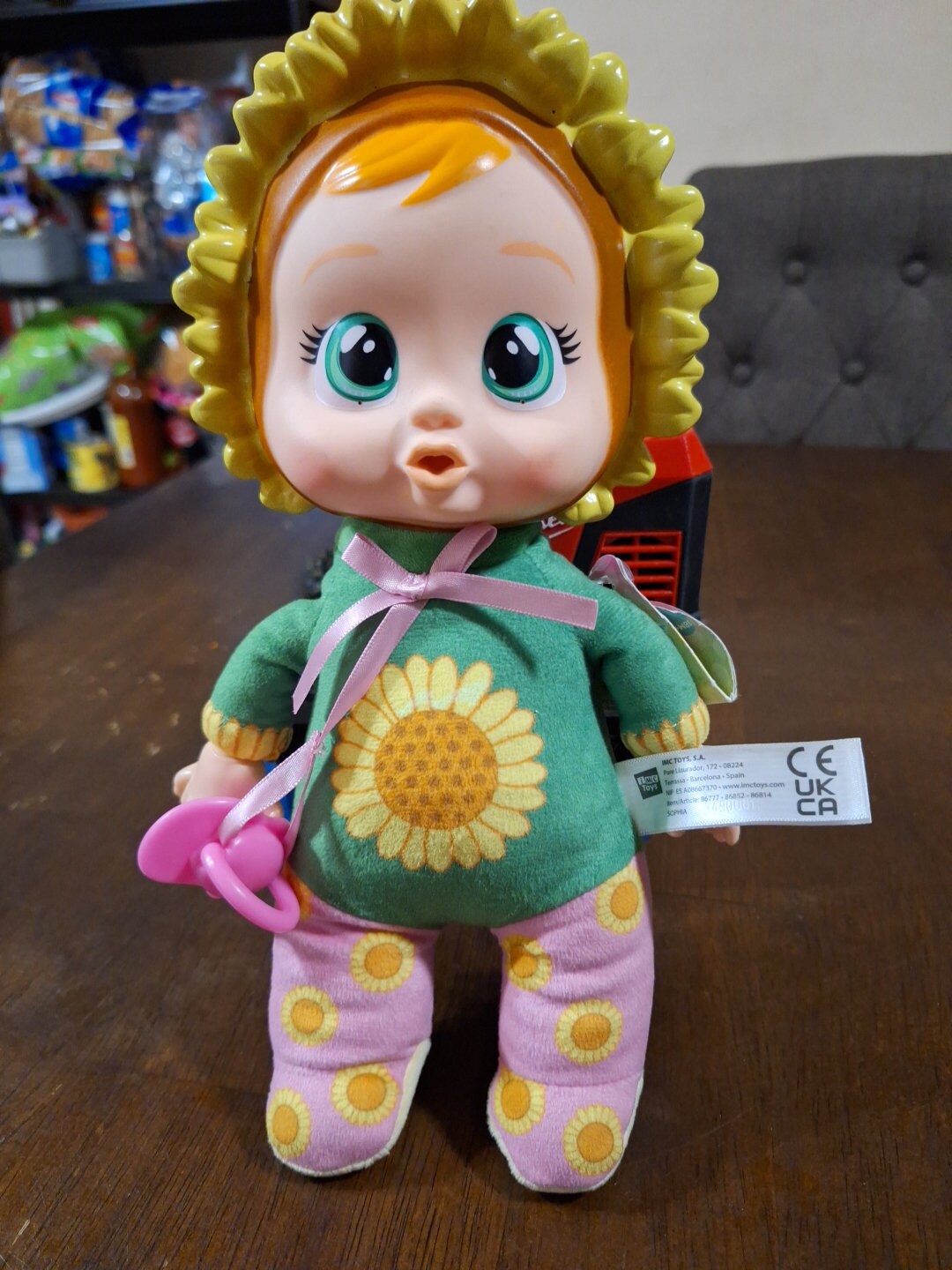 Cry Babies Tiny Cuddles Happy Flower SOPHIA Plush Doll New 11 - Etsy