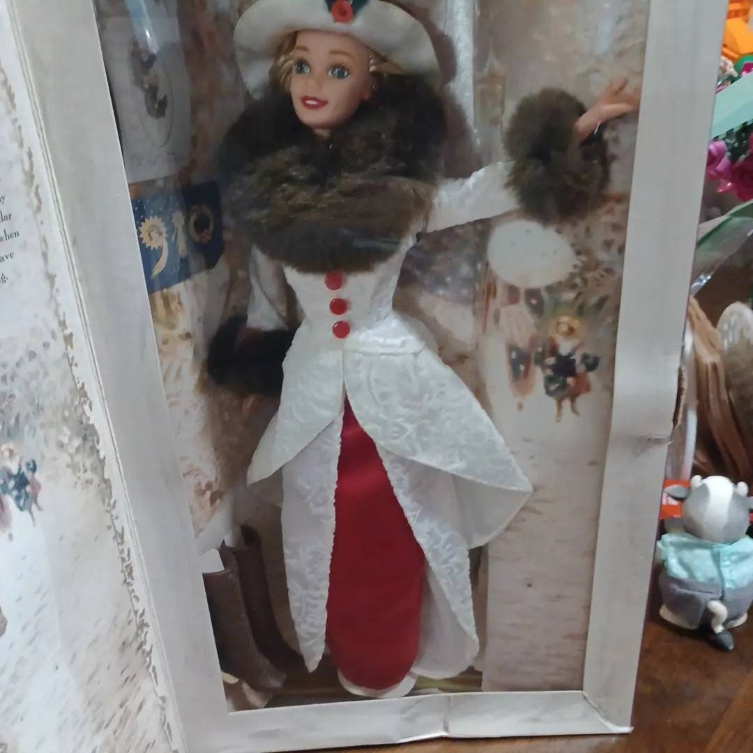 Hallmark Special Edition Barbie Holiday Memories 1995 Christmas New - Etsy