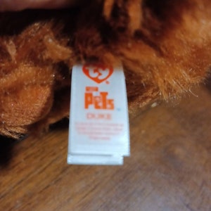 Ty Beanie Secret Life of Pets Duke Plush Stuffed Animal Brown Plush Dog ...