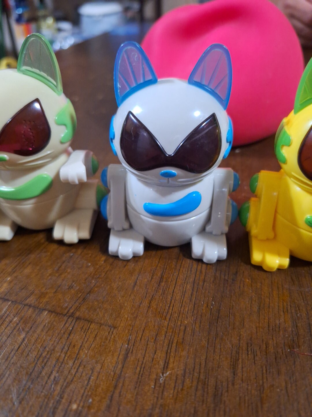 Lot 4 Mcdonalds Tiger 2000 Sega Toys Robo-chi Pets Cats Vintage - Etsy