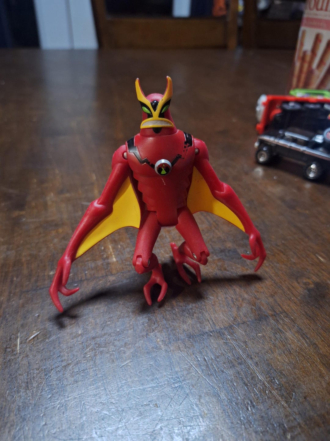 2008 Bandai Ben 10 Alien Force Jetray Action Figure Cartoon Network 4 ...