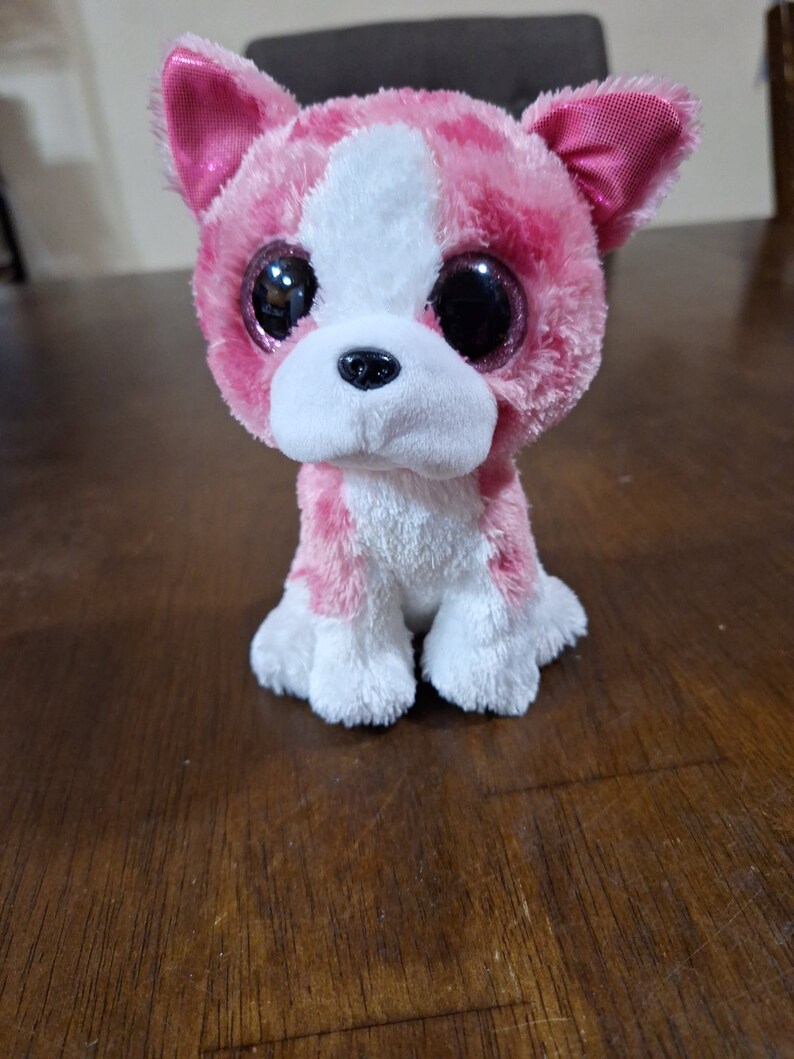 Ty Beanie Boo 6plush Romeo Puppy Dog Sparkle Eyes - Etsy