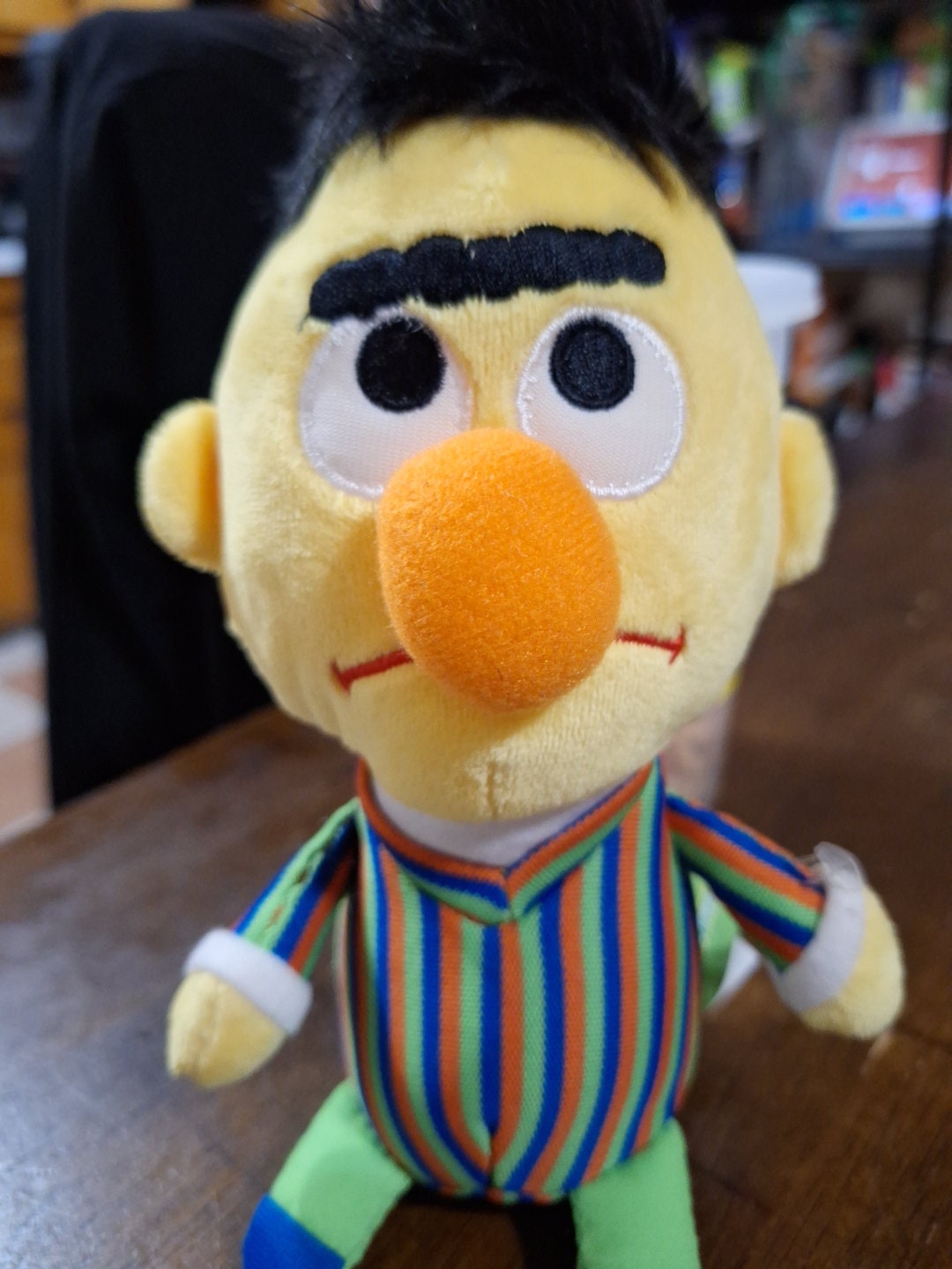 Sesame Street Bert Plush Stuffed Toy 5-6" Tall Gund Pre-woned - Etsy