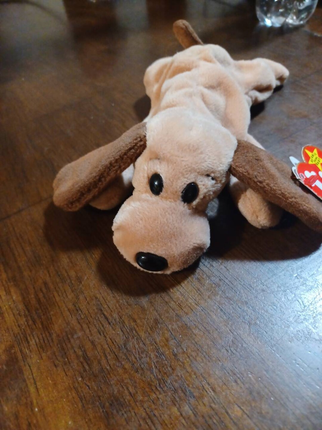 Ty Beanie Babies Bones the Dog - Etsy