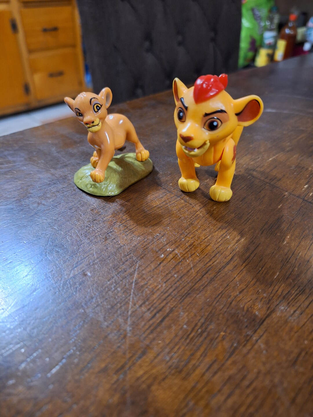 2 Disney Lion King Young Simba Posable Action Figure Pride Lands - Etsy