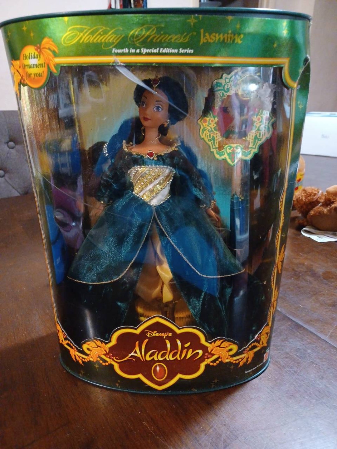 Disney Aladdin Holiday Princess Jasmine 1999 Barbie Doll - Etsy