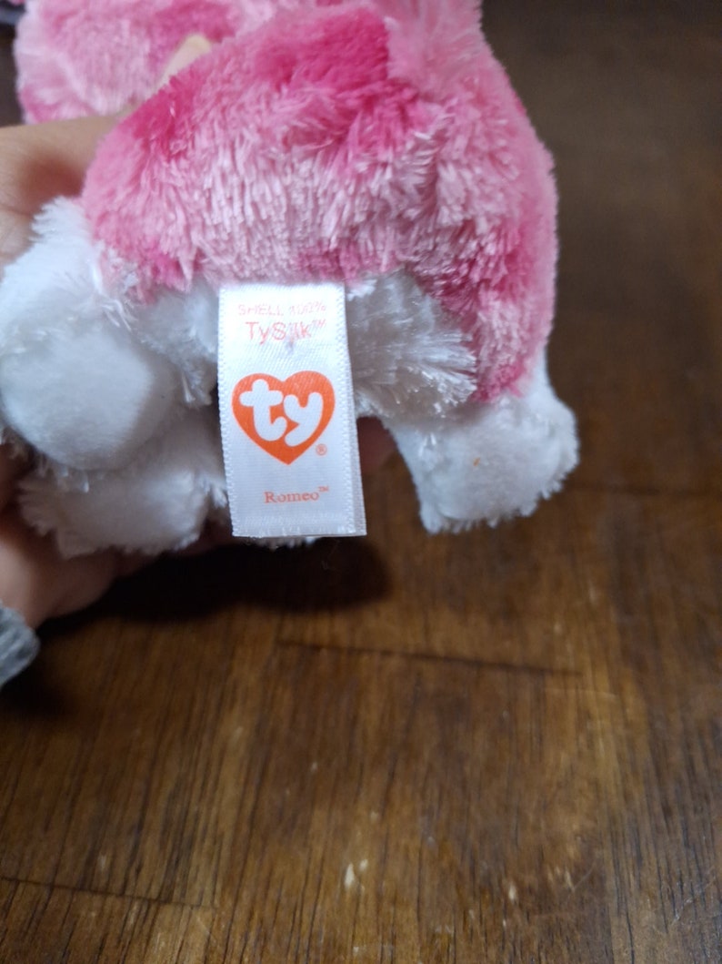 Ty Beanie Boo 6plush Romeo Puppy Dog Sparkle Eyes - Etsy