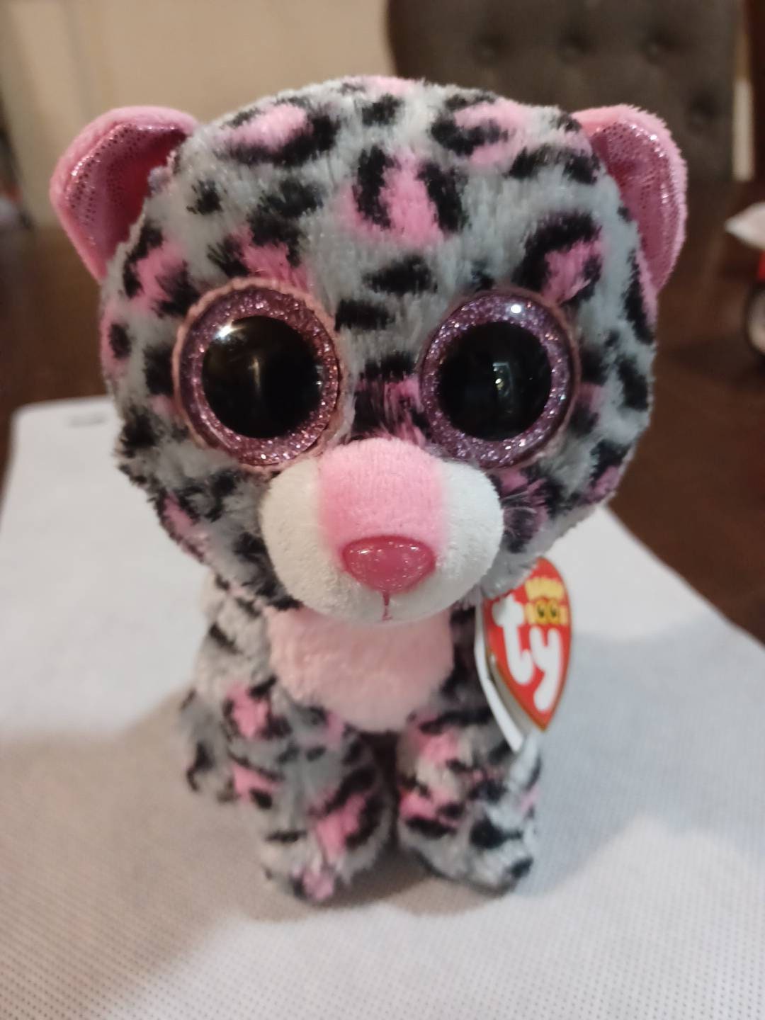 TY Beanie Boo Tasha Plush Kids Toy Sparkling Eyes 6in - Etsy