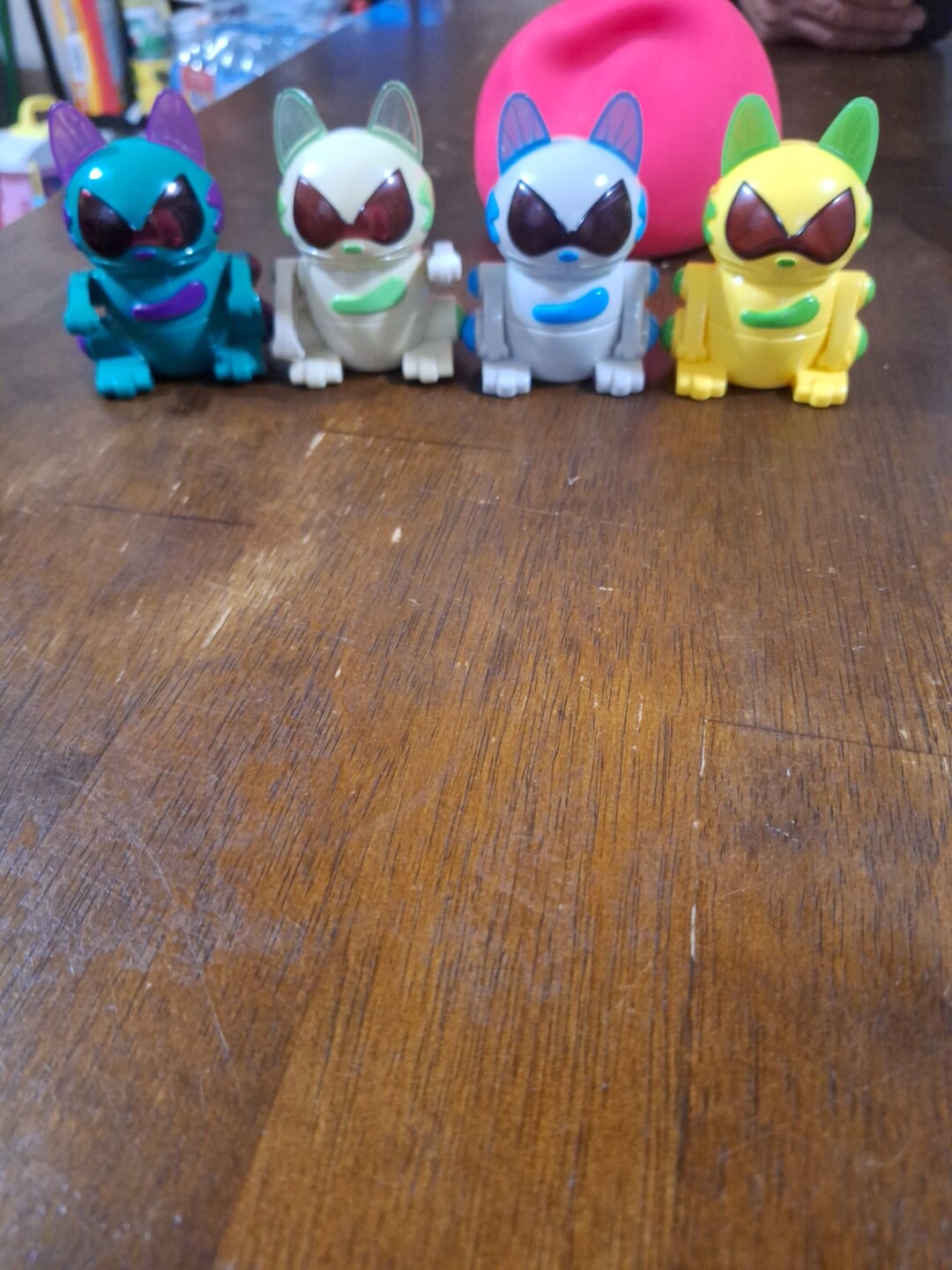 Lot 4 Mcdonalds Tiger 2000 Sega Toys Robo-chi Pets Cats Vintage - Etsy