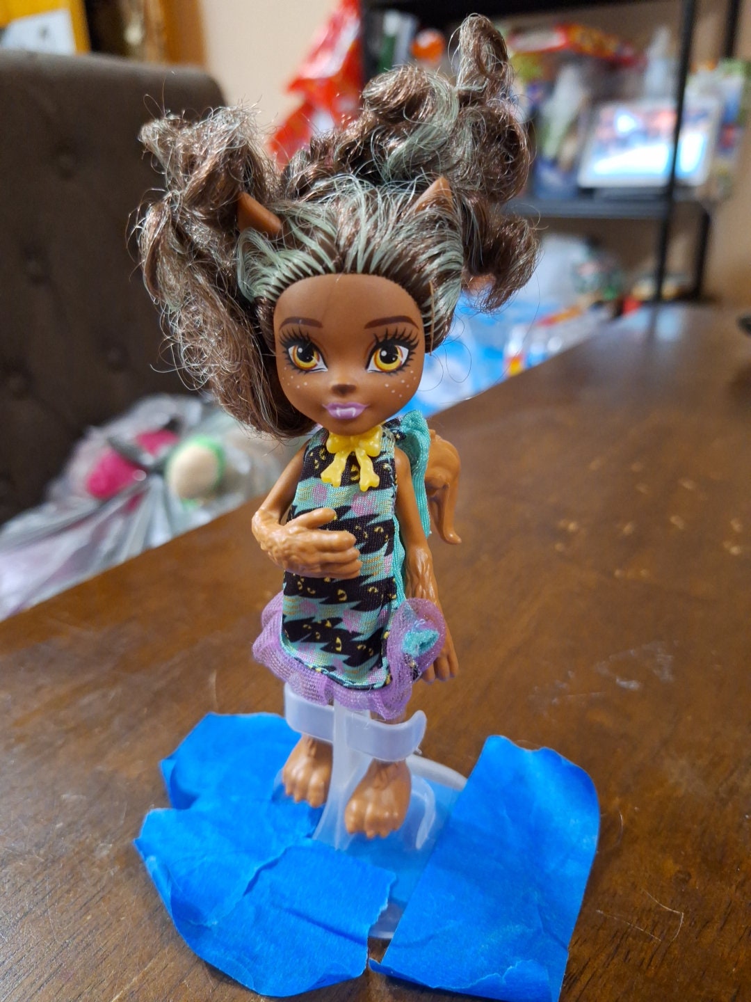 Monster High Doll Clawdeen Wolf Family Pawla Wolf 4in - Etsy