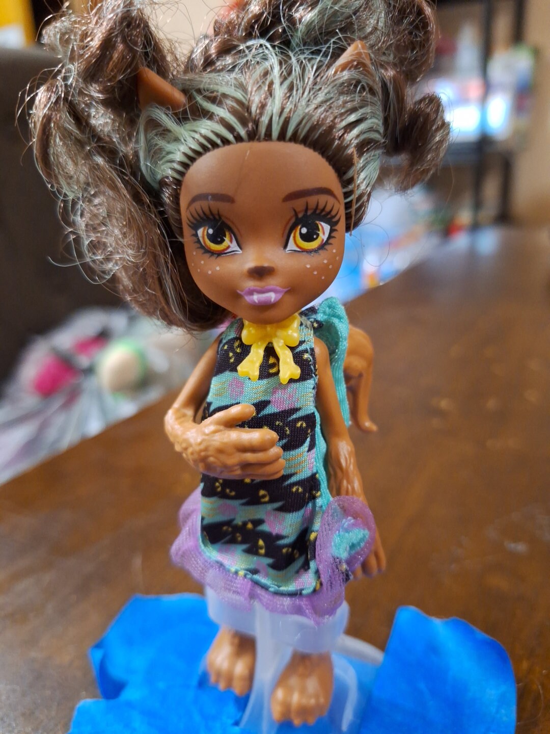 Monster High Doll Clawdeen Wolf Family Pawla Wolf 4in - Etsy