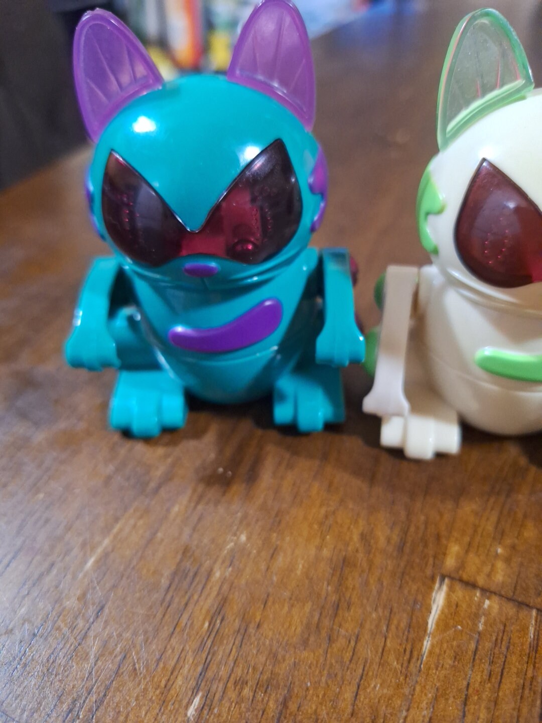 Lot 4 Mcdonalds Tiger 2000 Sega Toys Robo-chi Pets Cats Vintage - Etsy