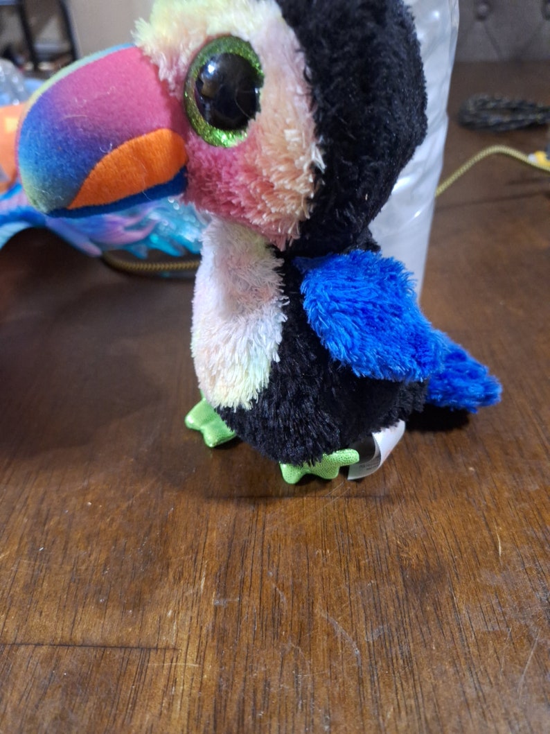 Ty Beanie Boos Beaks the Toucan 6 Plush Bird With Tags - Etsy