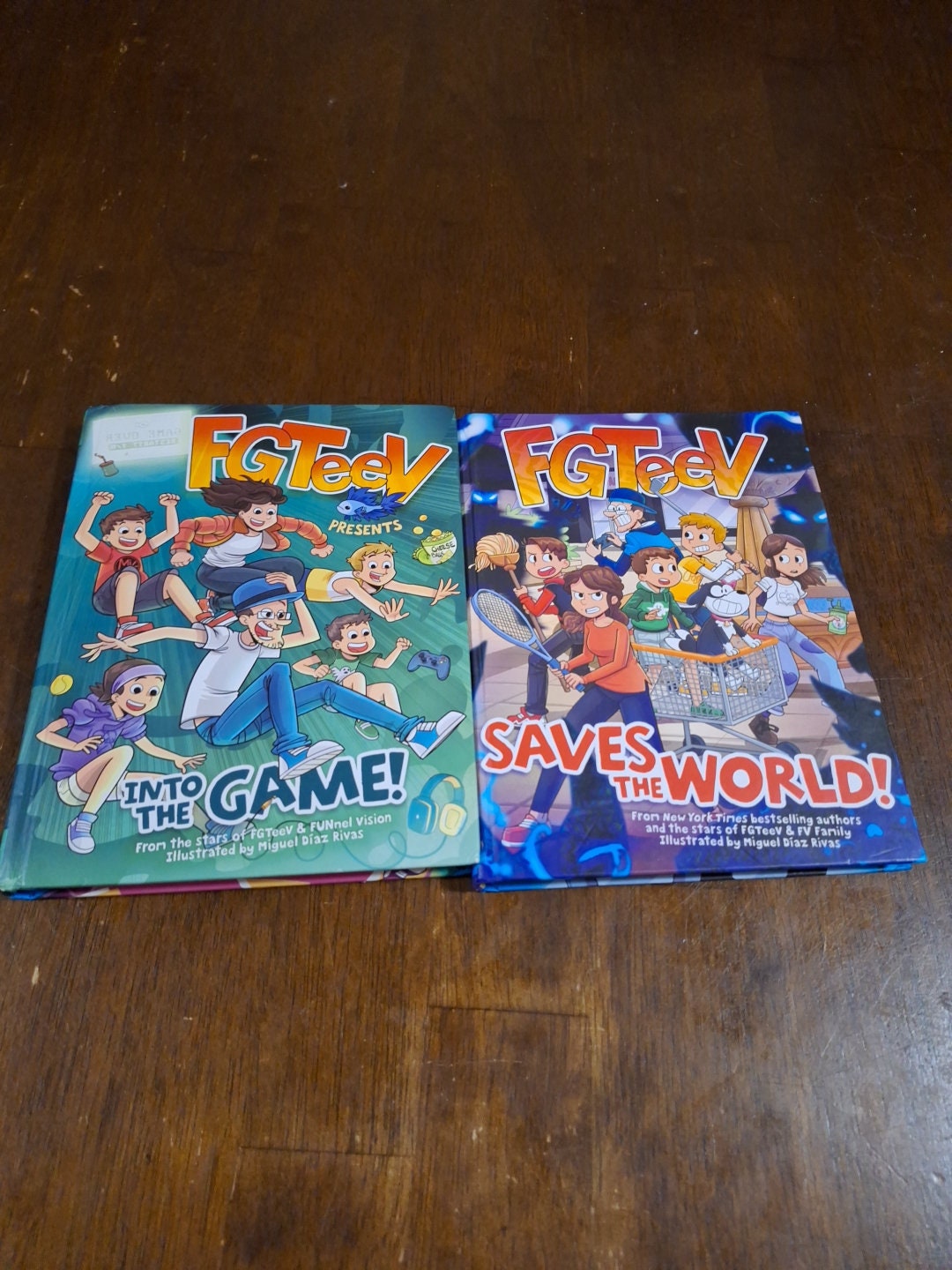 2 Fgteev Presents: Into the Game! Saves the World! - Etsy