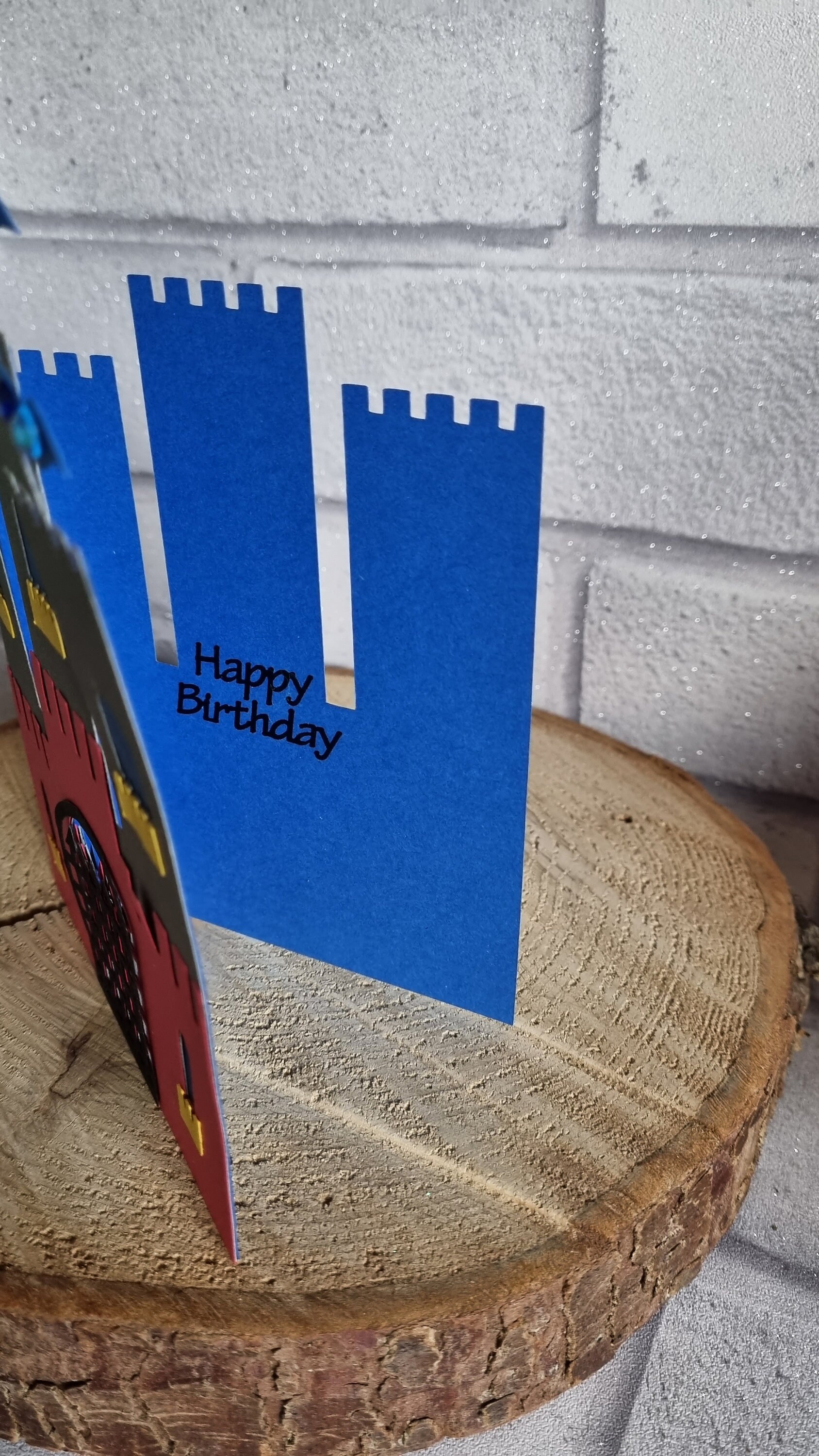 Castle Birthday Card / Happy Birthday CASTLE Card / Handmade / - Etsy UK