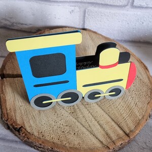 Train Birthday Card / Happy Birthday TRAIN Card / Handmade / Train Card ...
