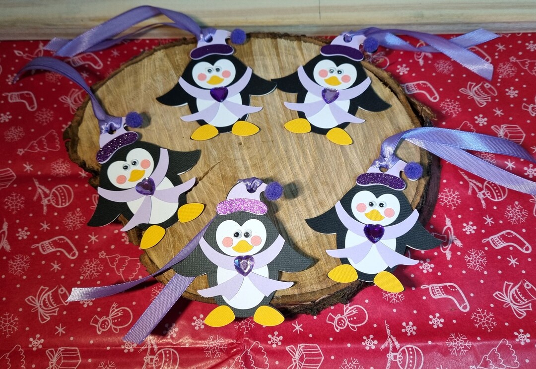 Penguin Gift Tags / Penguin Christmas Gift Tags / Penguin / - Etsy