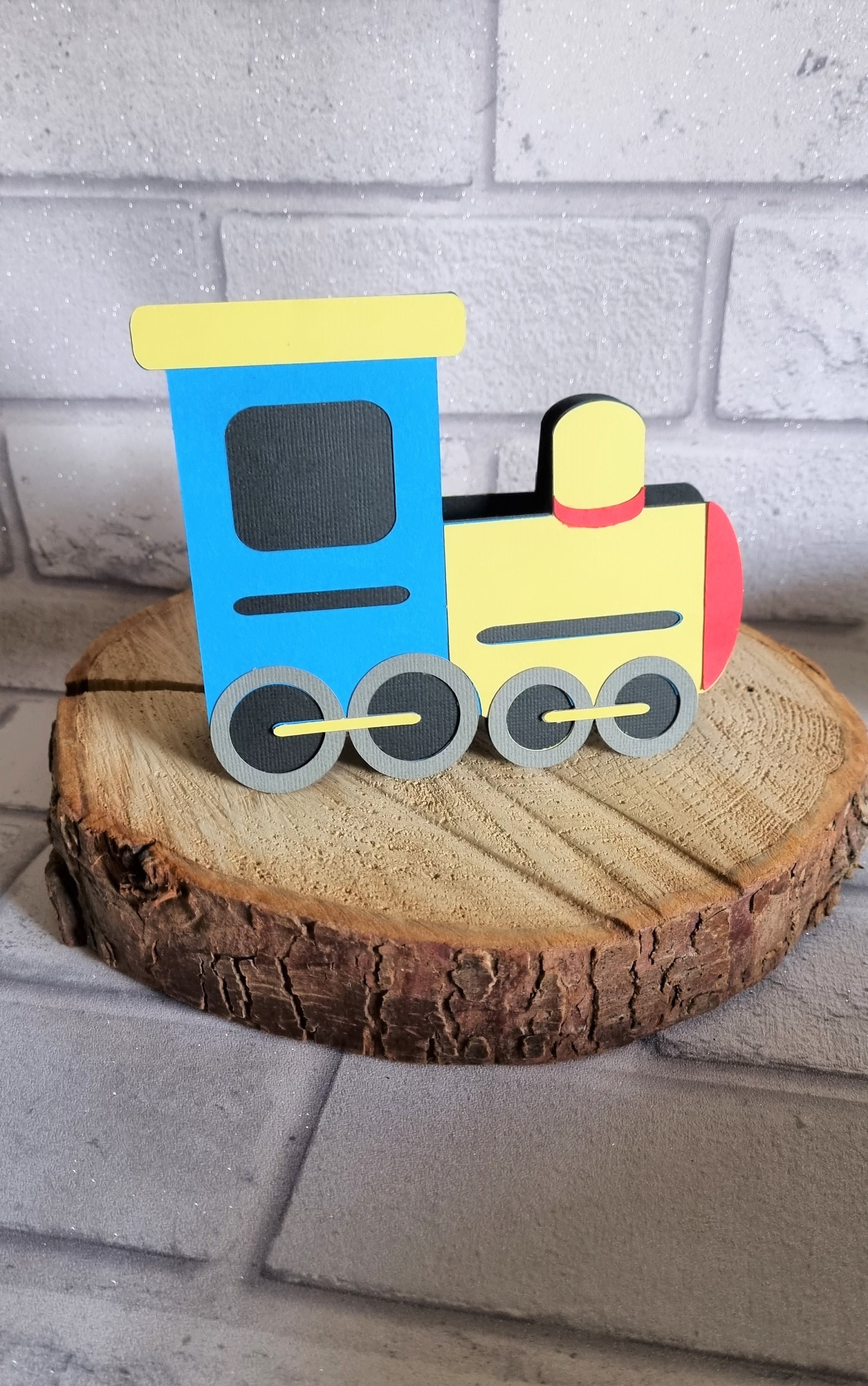 Train Birthday Card / Happy Birthday TRAIN Card / Handmade / - Etsy