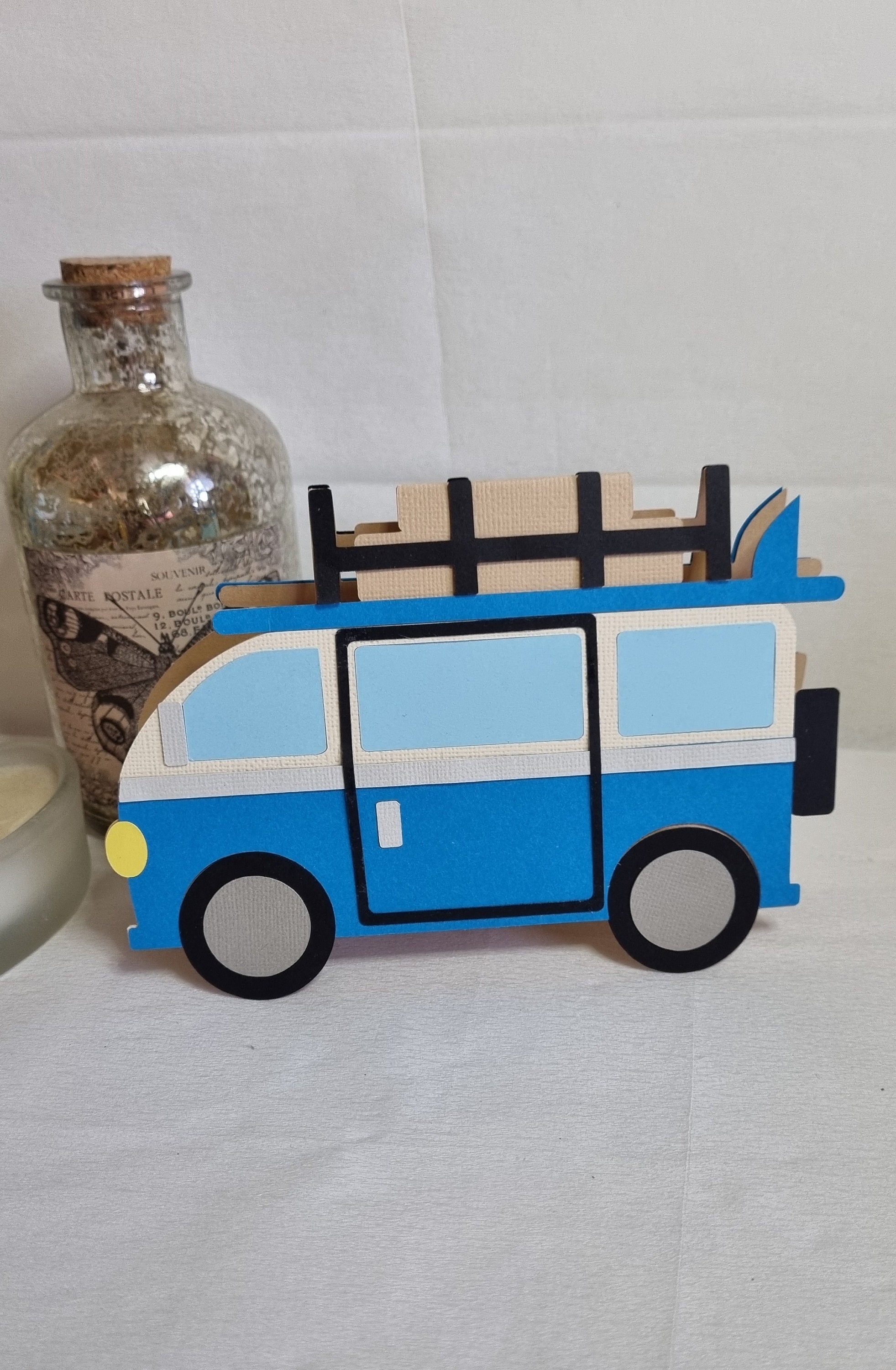 Campervan Birthday Card Happy Birthday Campervan Card Handmade