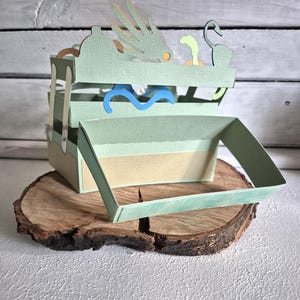 Fishing Tackle Box Father's Day Card / Fishing Tackle Box / Father's ...