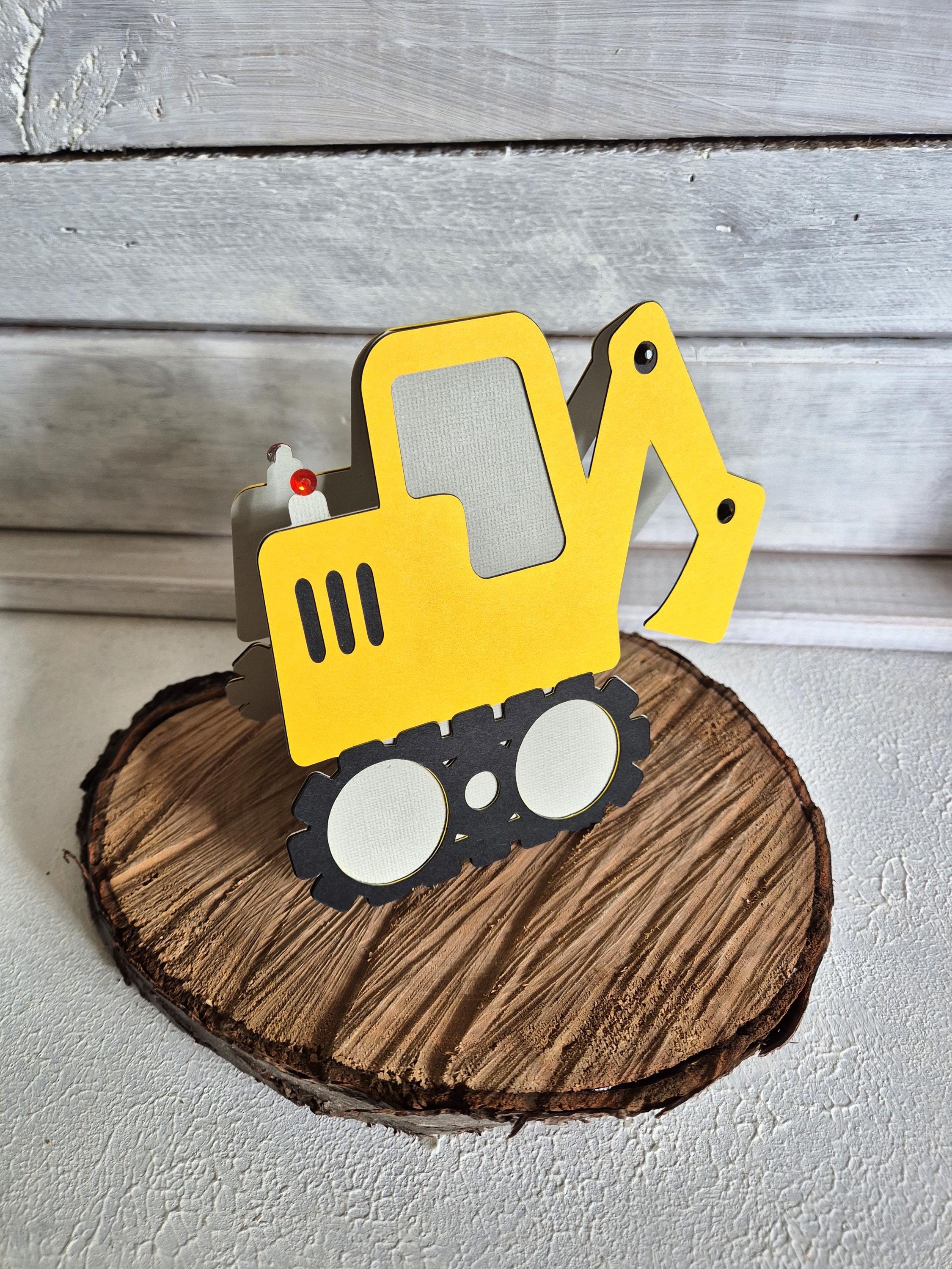 Digger Birthday Card / Happy Birthday DIGGER Card / Handmade / DIGGER ...
