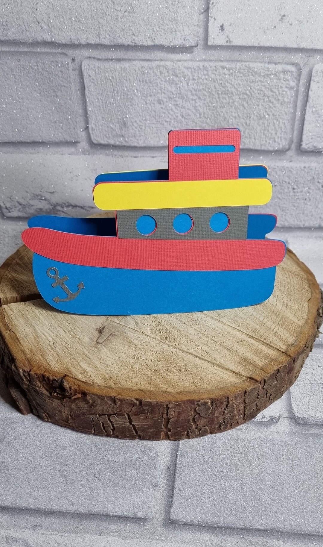 Boat Birthday Card / Happy Birthday BOAT Card / Handmade / - Etsy
