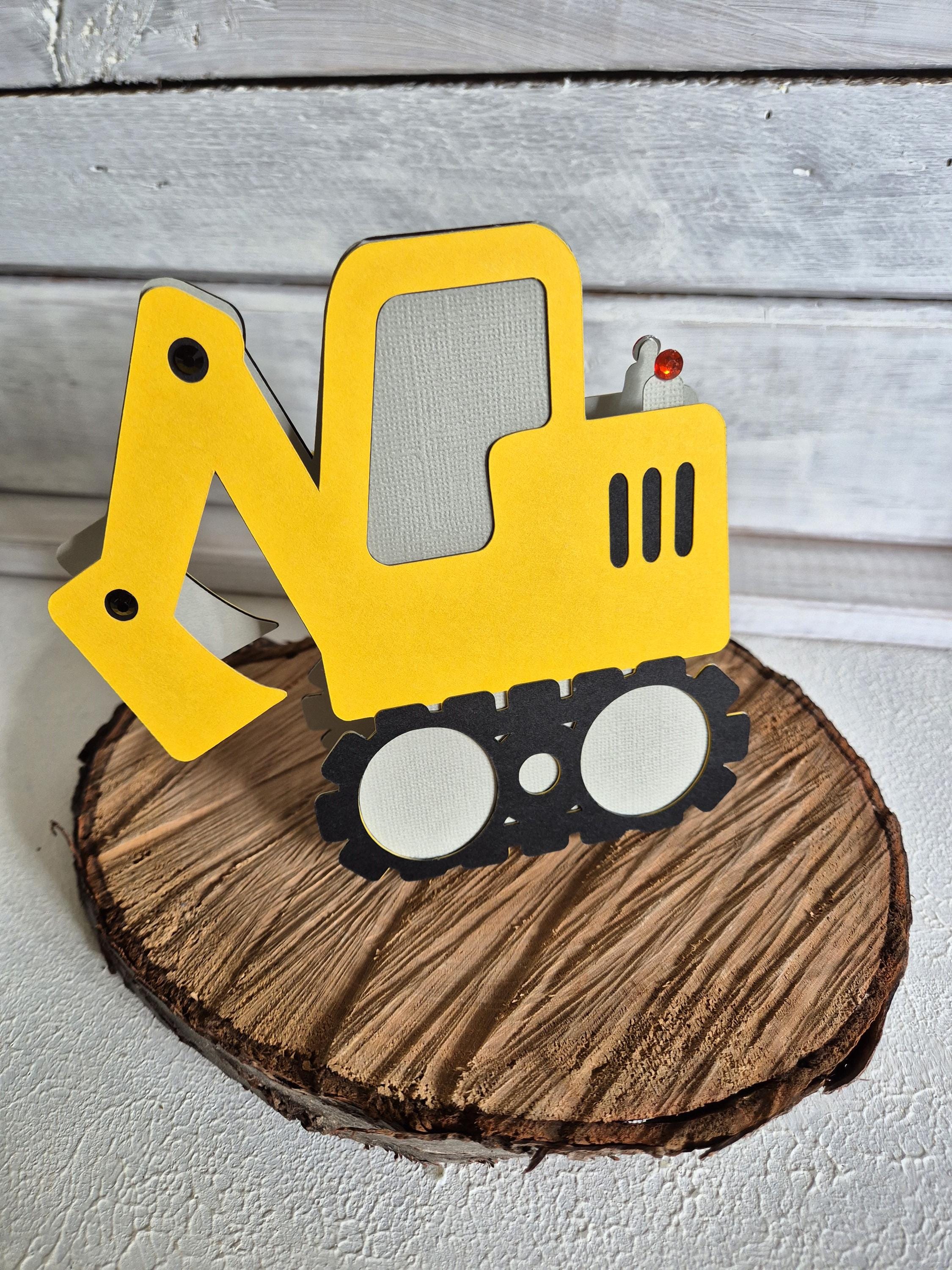 Digger Birthday Card / Happy Birthday DIGGER Card / Handmade / DIGGER ...