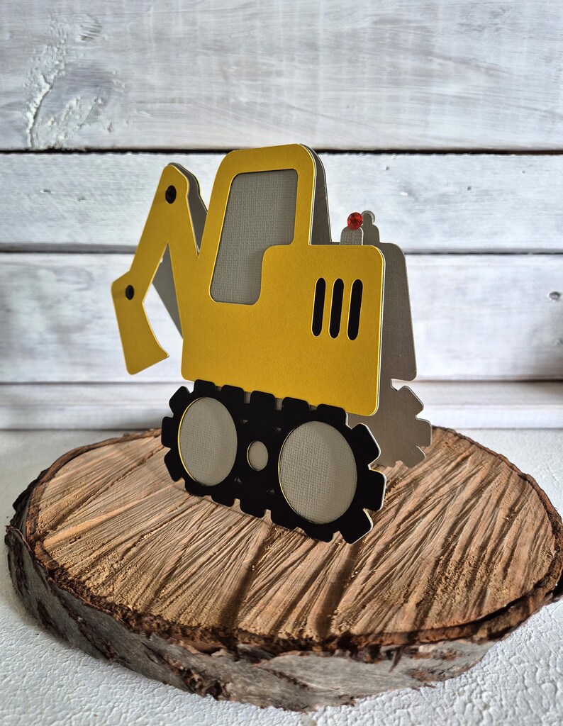 Digger Birthday Card / Happy Birthday DIGGER Card / Handmade / DIGGER ...
