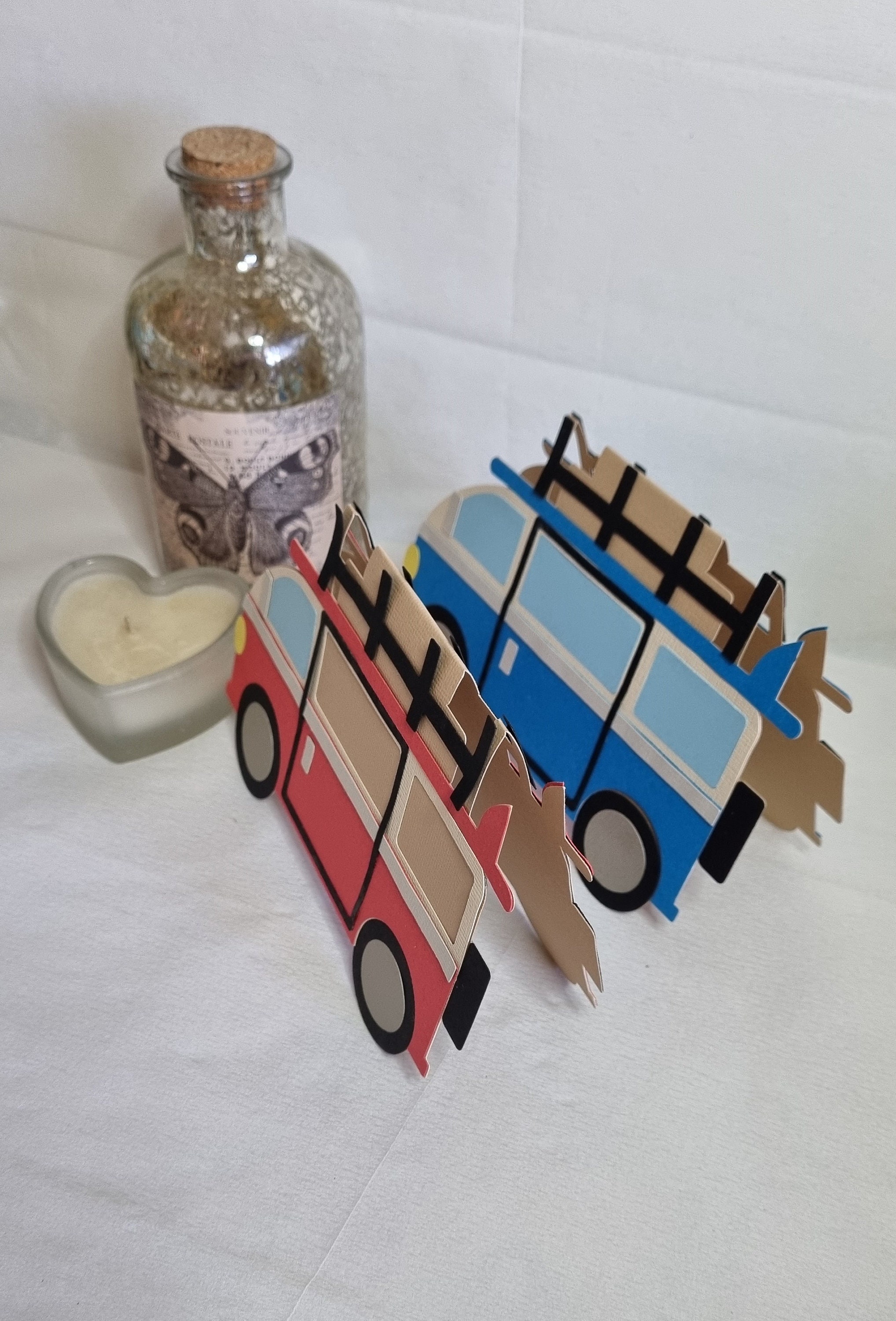 Campervan Birthday Card Happy Birthday Campervan Card Handmade