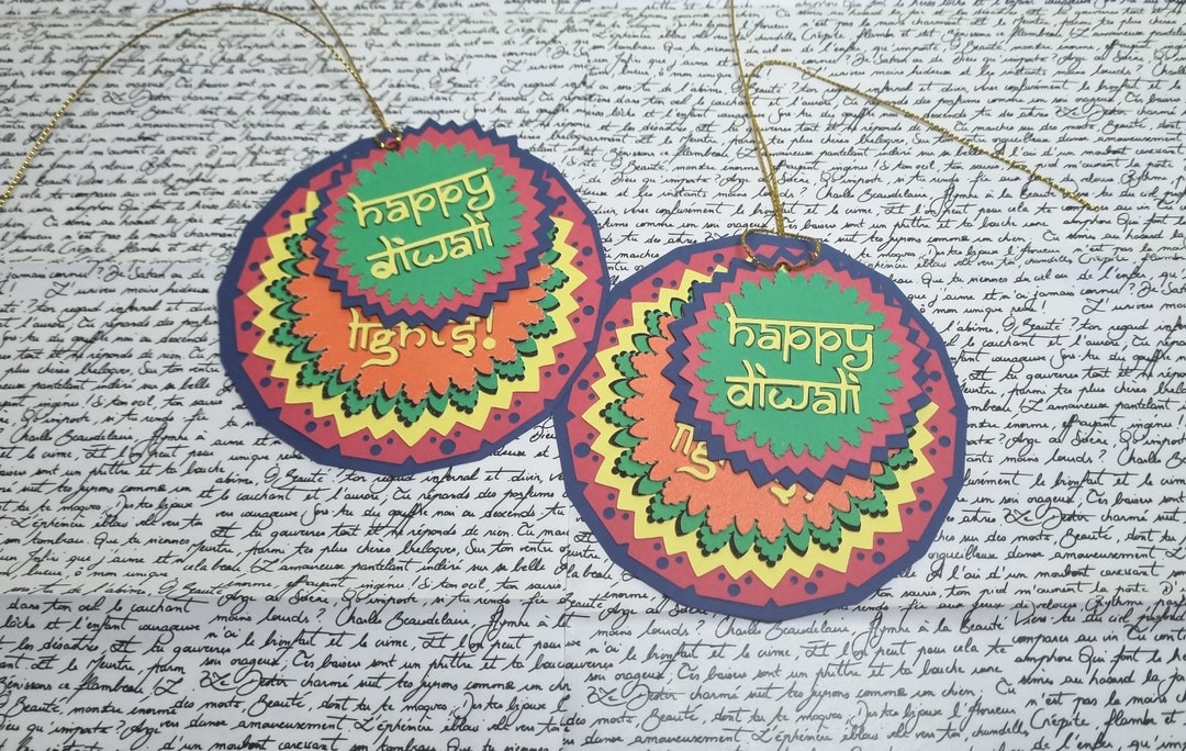 Happy Diwali Gift Tag / DIWALI / Happy Diwali / Handmade / Festival of ...