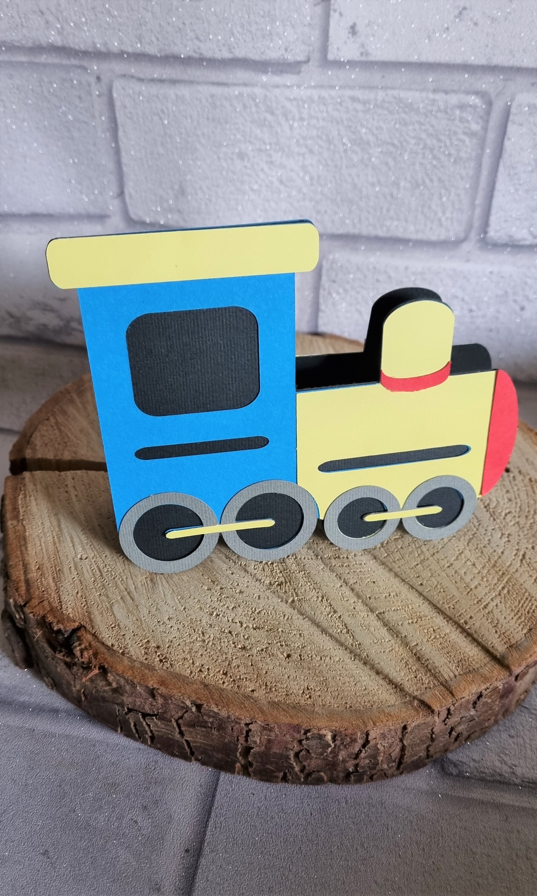 Train Birthday Card / Happy Birthday TRAIN Card / Handmade / - Etsy