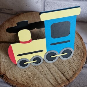 Train Birthday Card / Happy Birthday TRAIN Card / Handmade / Train Card ...