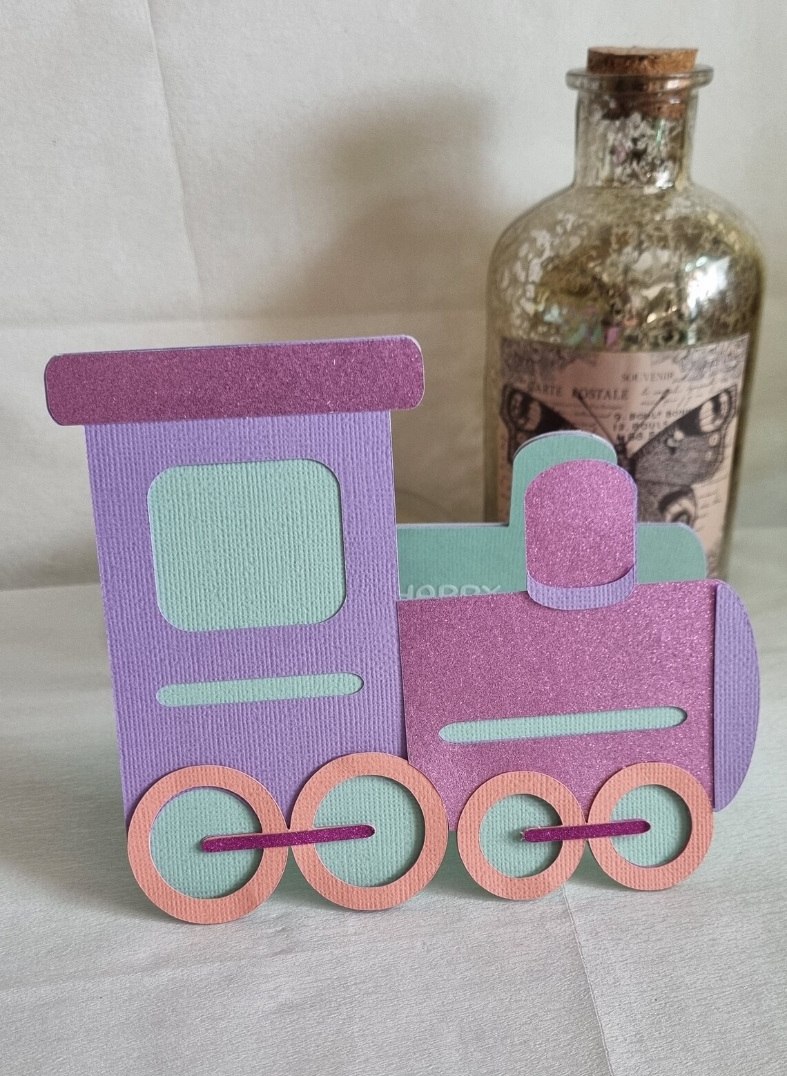Train Birthday Card / Happy Birthday TRAIN Card / Handmade / - Etsy