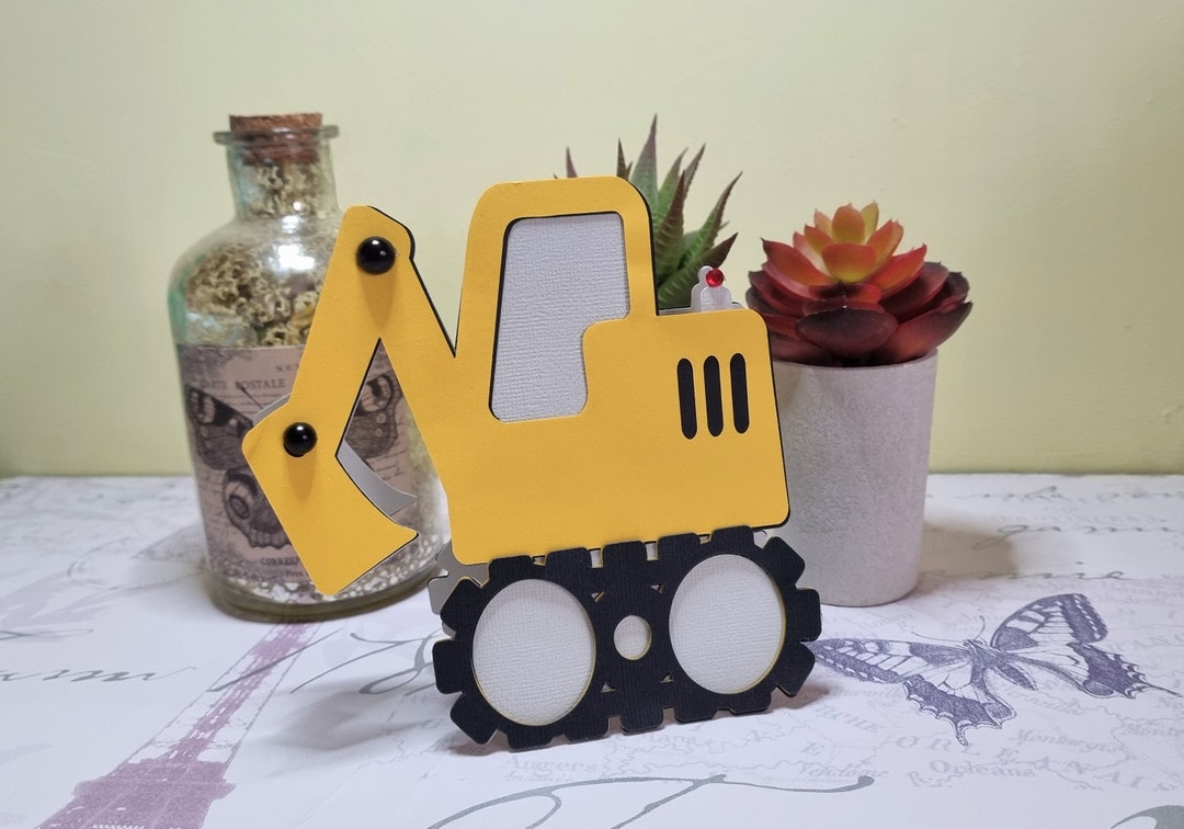 Digger Birthday Card / Happy Birthday DIGGER Card / Handmade / DIGGER ...