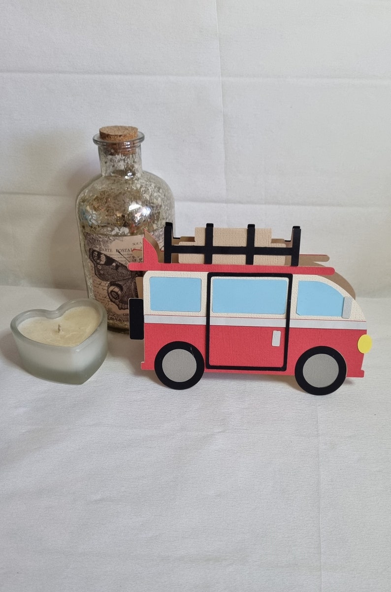 Campervan Birthday Card Happy Birthday Campervan Card Handmade