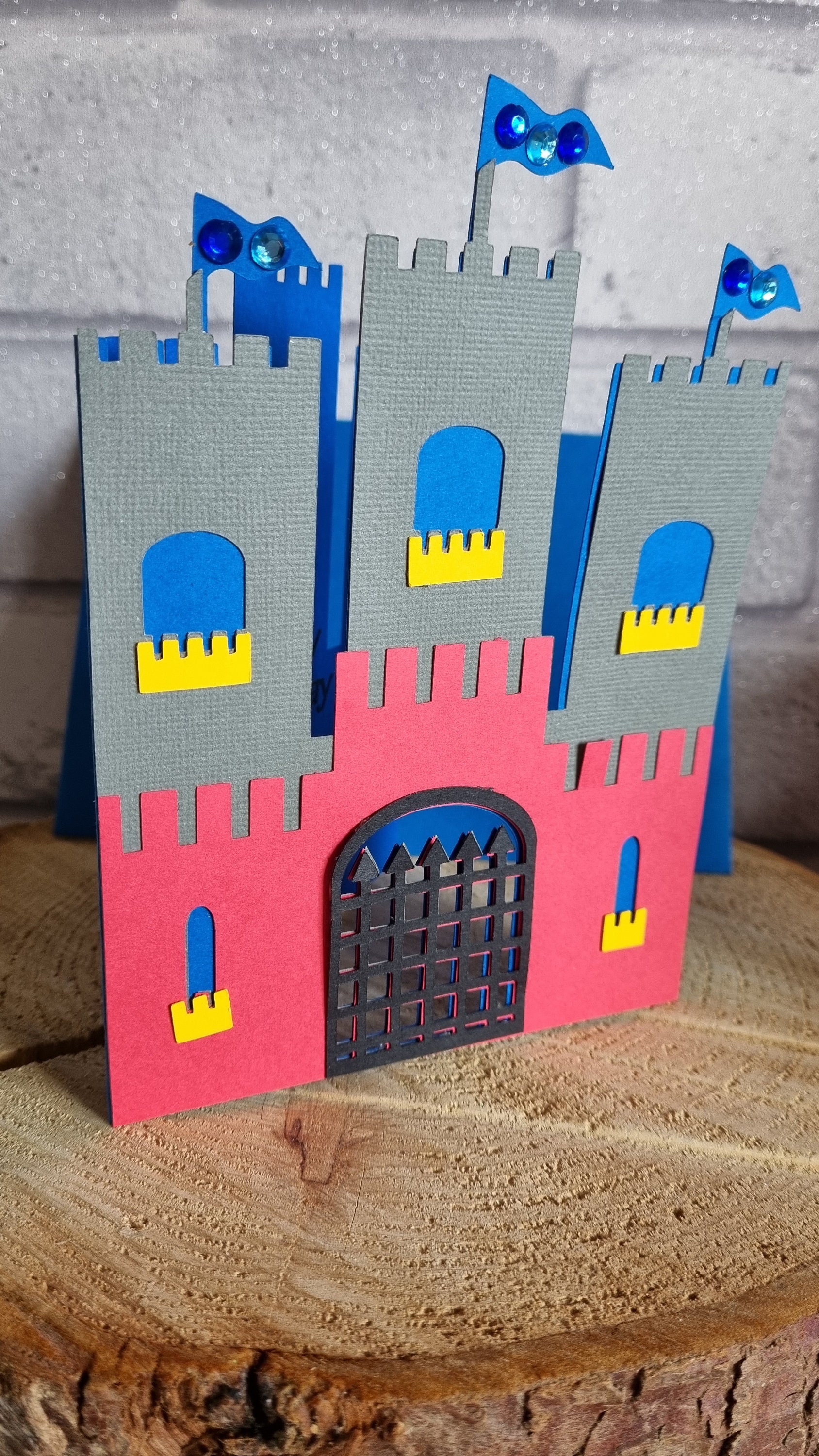Castle Birthday Card / Happy Birthday CASTLE Card / Handmade / - Etsy UK