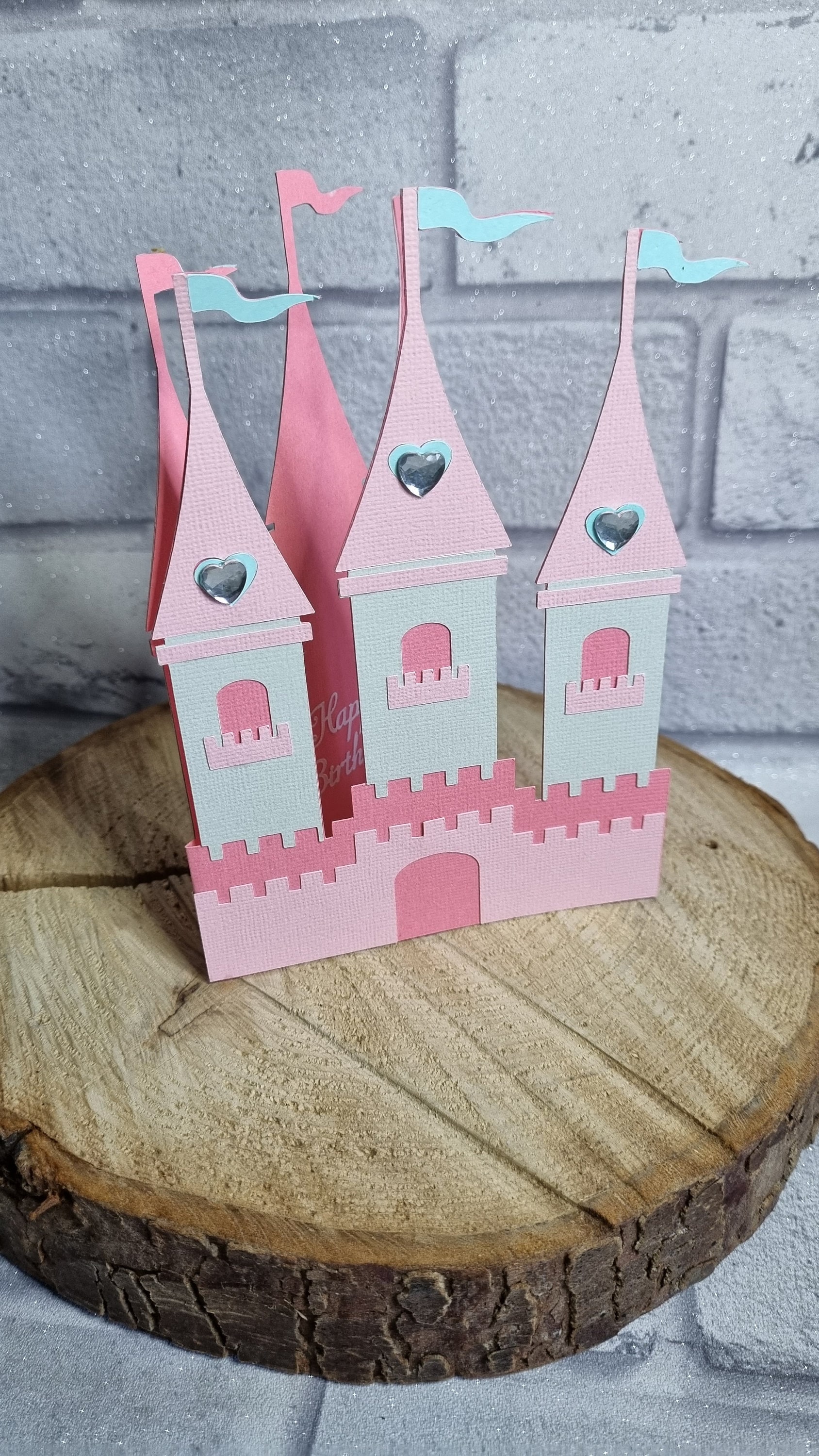 Princess Castle Birthday Card / Happy Birthday PRINCESS CASTLE - Etsy