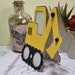 Digger Birthday Card / Happy Birthday DIGGER Card / Handmade / DIGGER ...