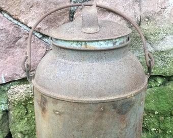 Antique milk pail | Etsy