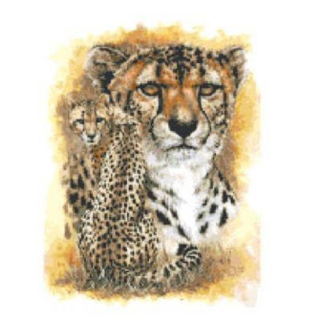 Nimble Leopards Cross Stitch Chart - Etsy