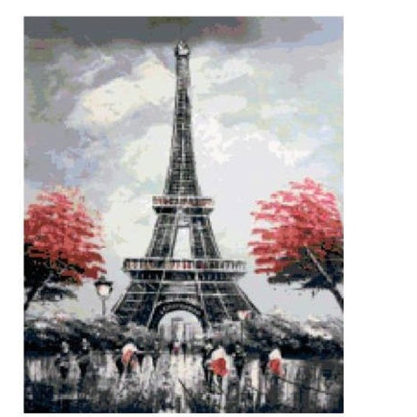 Eiffel Tower Cross - Etsy