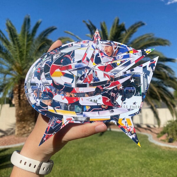 Blue Jackets Art - Etsy