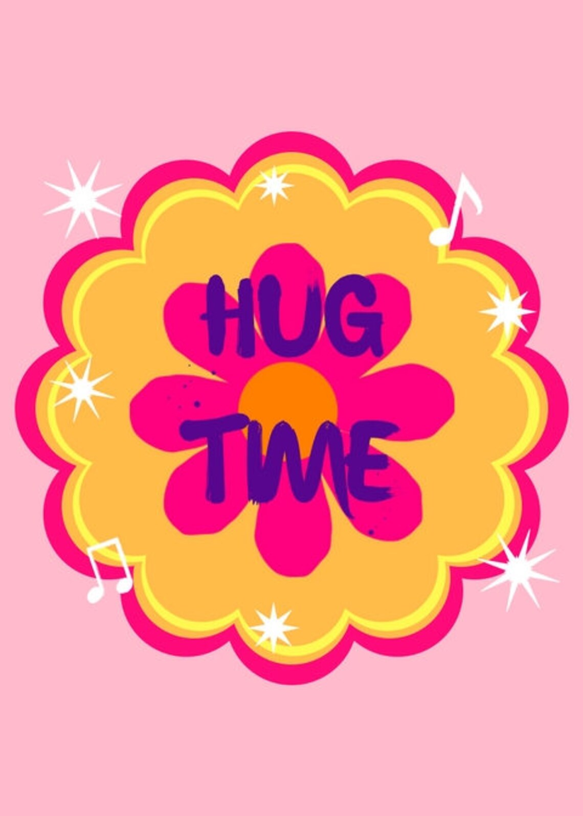 Hug Time Printable - Etsy
