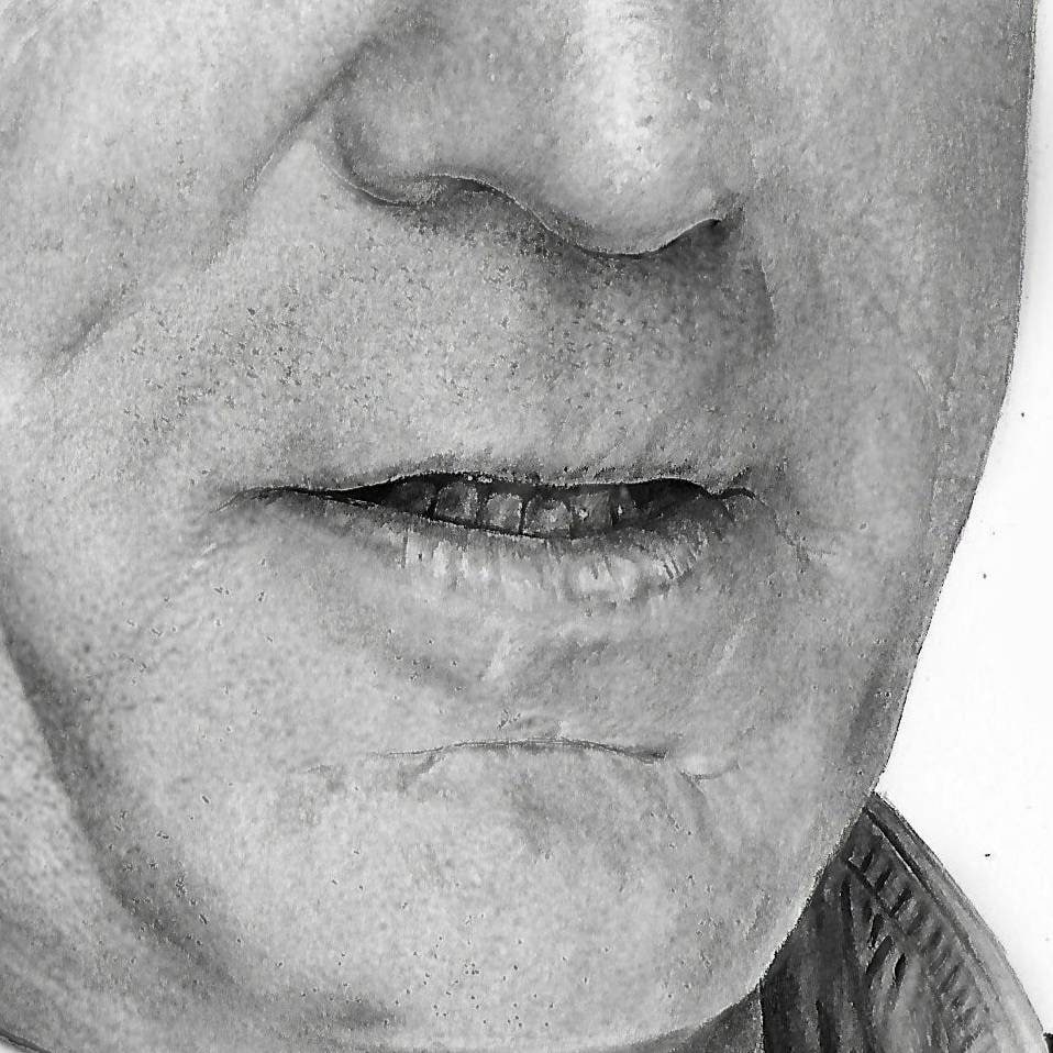 Robert De Niro's Pencil Portrait) (hyperrealistic Drawing) - Etsy