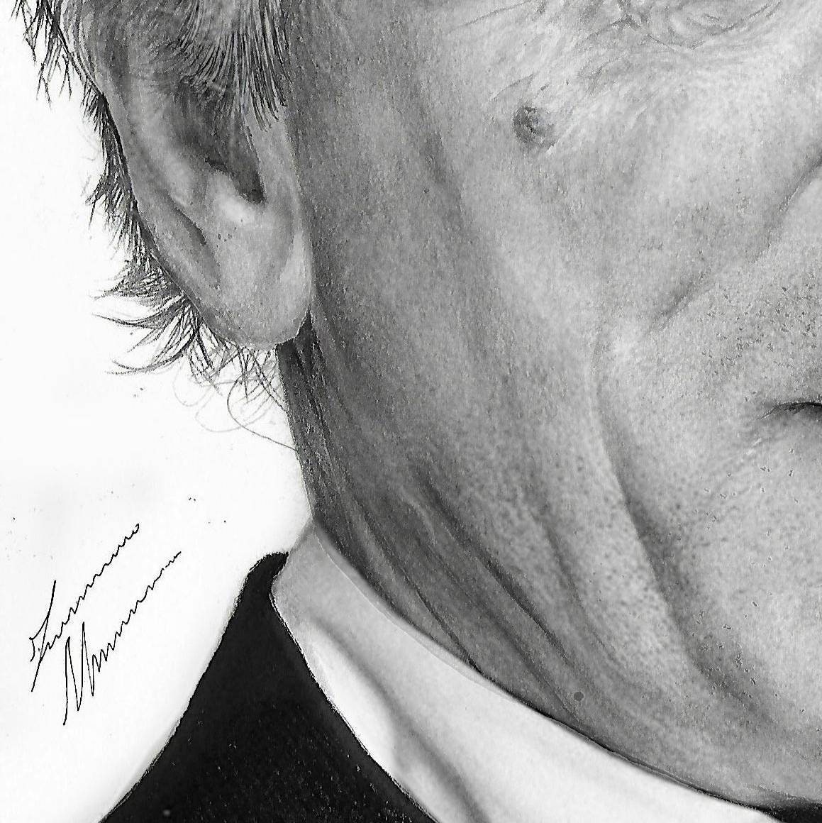 Robert De Niro's Pencil Portrait) (hyperrealistic Drawing) - Etsy