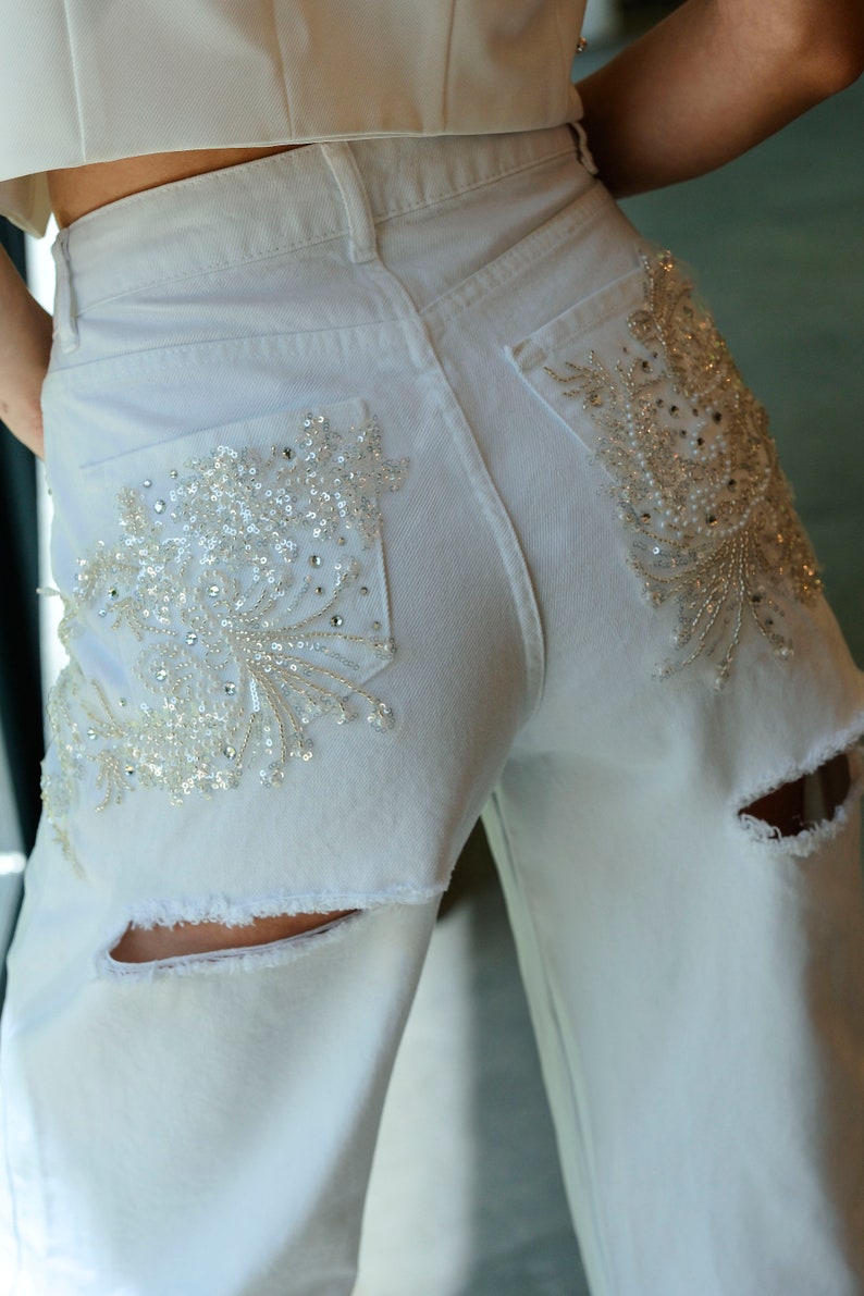 White Embroidered Vest, Waistcoat. off White Concert Outfit. Formal ...