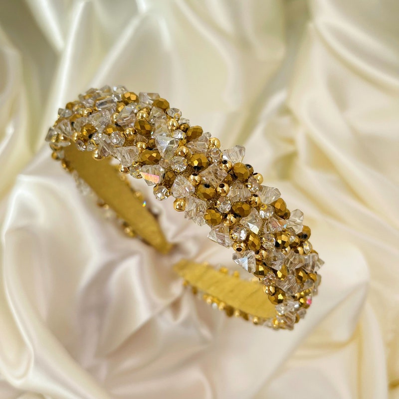 Gold Headpiece - Etsy