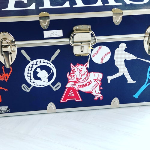 Camp Trunk Vinyl Decal Decor Camp Trunk Sticker | Etsy